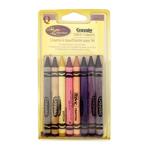 Vintage Crayola Fabric Crayons 8 Pack Prym Quilting New | eBay