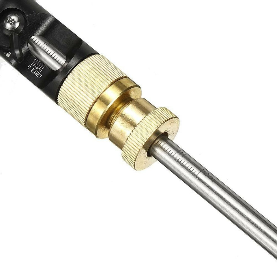 Wheel Marking Gauge Micro Adjustment 0.2mm Woodworking Marking Scriber ...