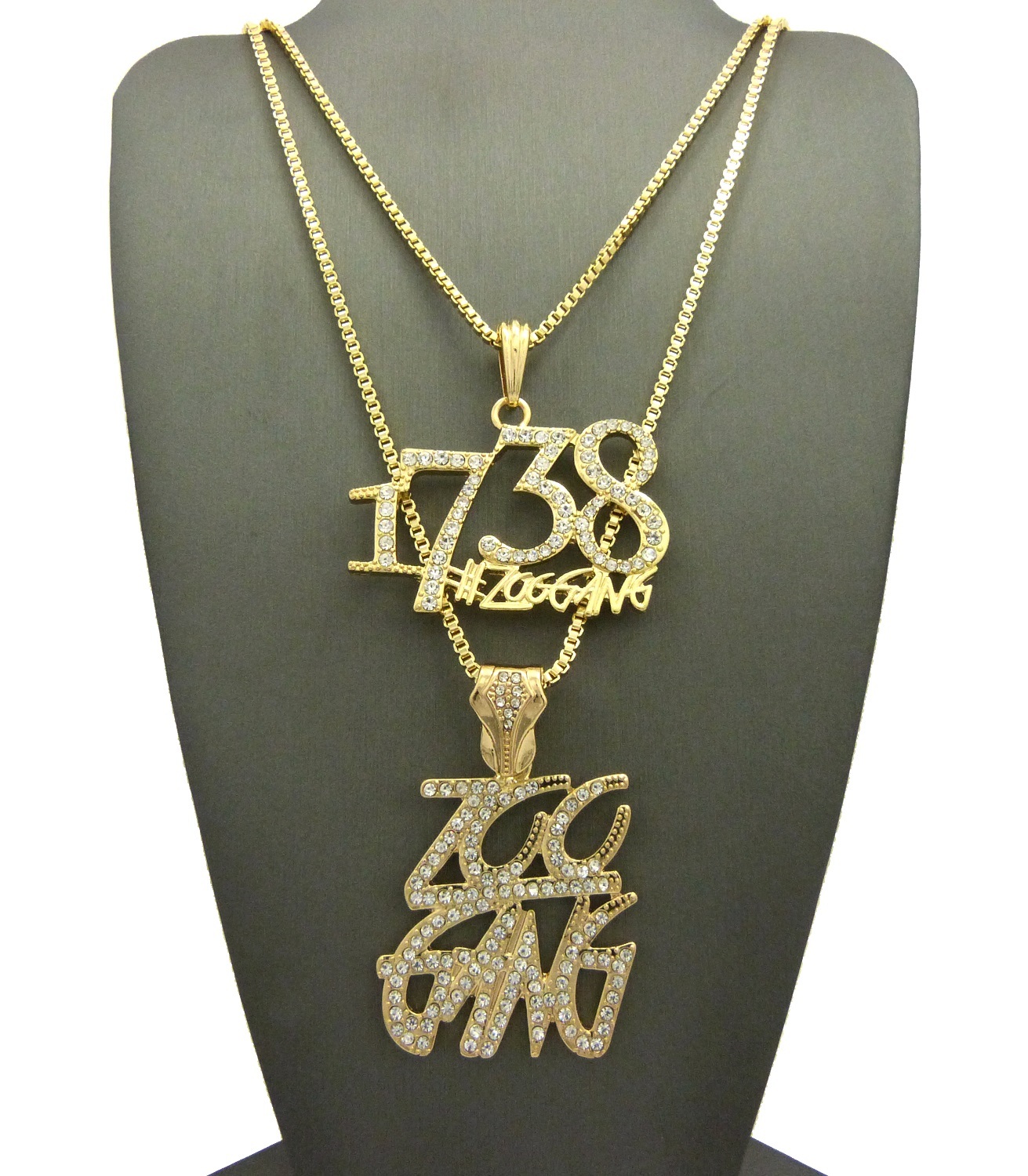NEW FETTY WAP 1738 ZOO GANG CHAIN SET* | eBay
