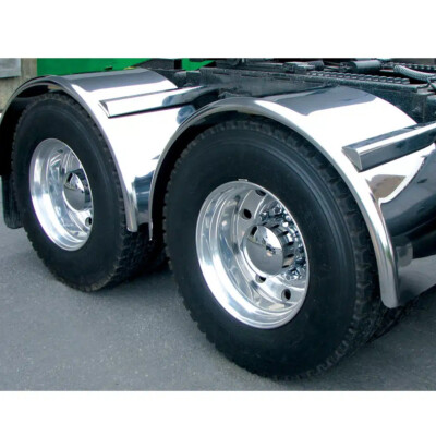 80" Stainless Steel smooth Full Fenders pair For Peterbilt FL KW PR | eBay