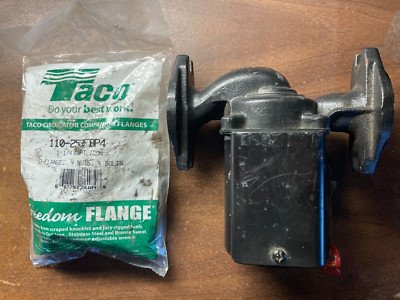 Taco 007-F5 Cast Iron Circulator Pump w/ Flange Kit | eBay
