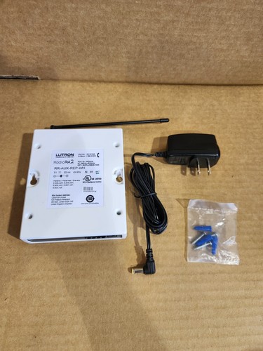 Lutron RR-AUX-REP-WH RadioRA 2 Auxiliary Repeater - White | eBay