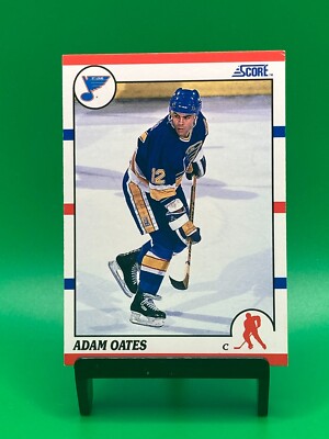 1990-91 Score Hockey Card Adam Oates St. Louis Blues #85 | eBay