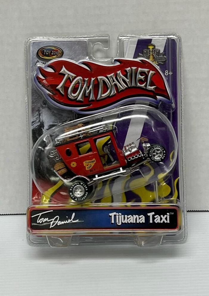TOY ZONE TOM DANIEL TIJUANA TAXI HOT ROD COLLECTIBLE MUSCLE 1:43 | eBay