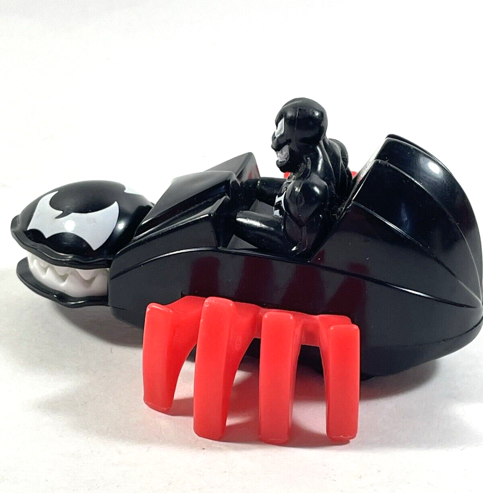 1995 Marvel McDonald's Venom Webrunner Transport Vehicle Car MealToy ...