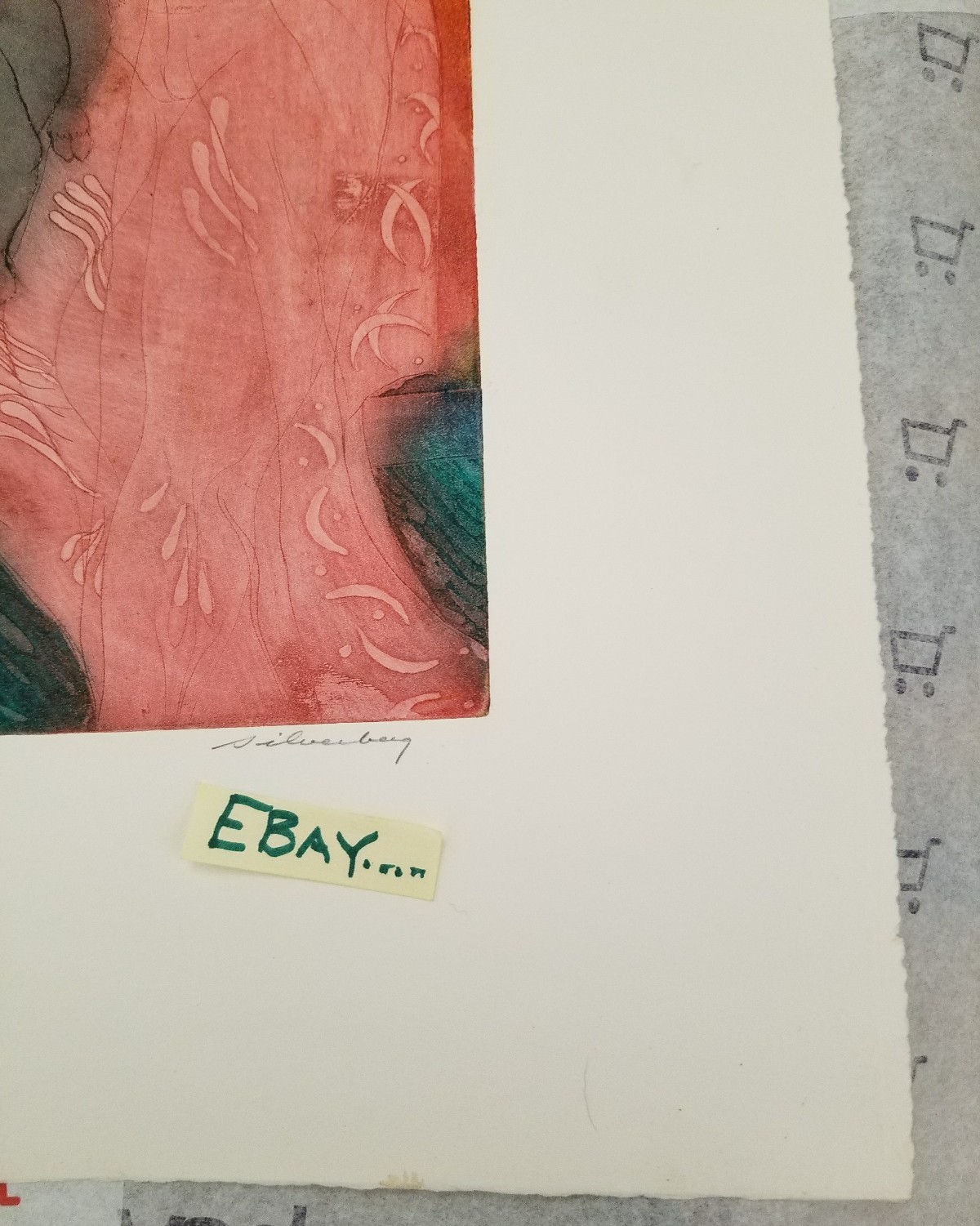 Etching David Silverberg Signed | eBay