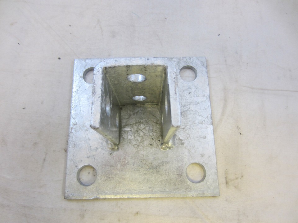 B-LINE STYLE STRUT POST BASE HOT DIP GALVANIZED B280SQ-HDG | eBay
