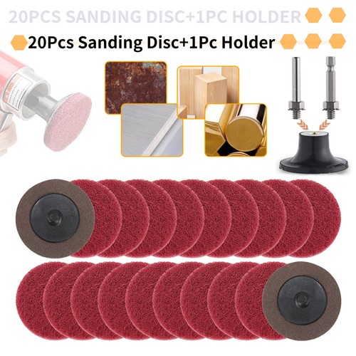 20Pcs 2" Quick Change Surface Conditioning Sanding Discs 320# with ...