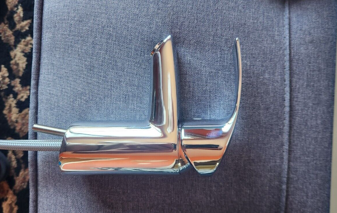 Grohe 3264200A Eurosmart Chrome Bathroom Faucet - w drain assembly ...