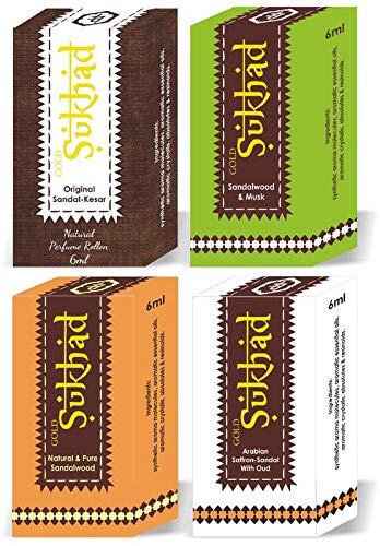 Parag Fragrances Gold Sukhad Edition Arabian Sandal, Saffron & Oudh ...