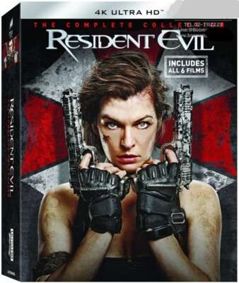 Resident Evil Complete Collection (2020) 4K UHD All Region, 6 Disc | eBay