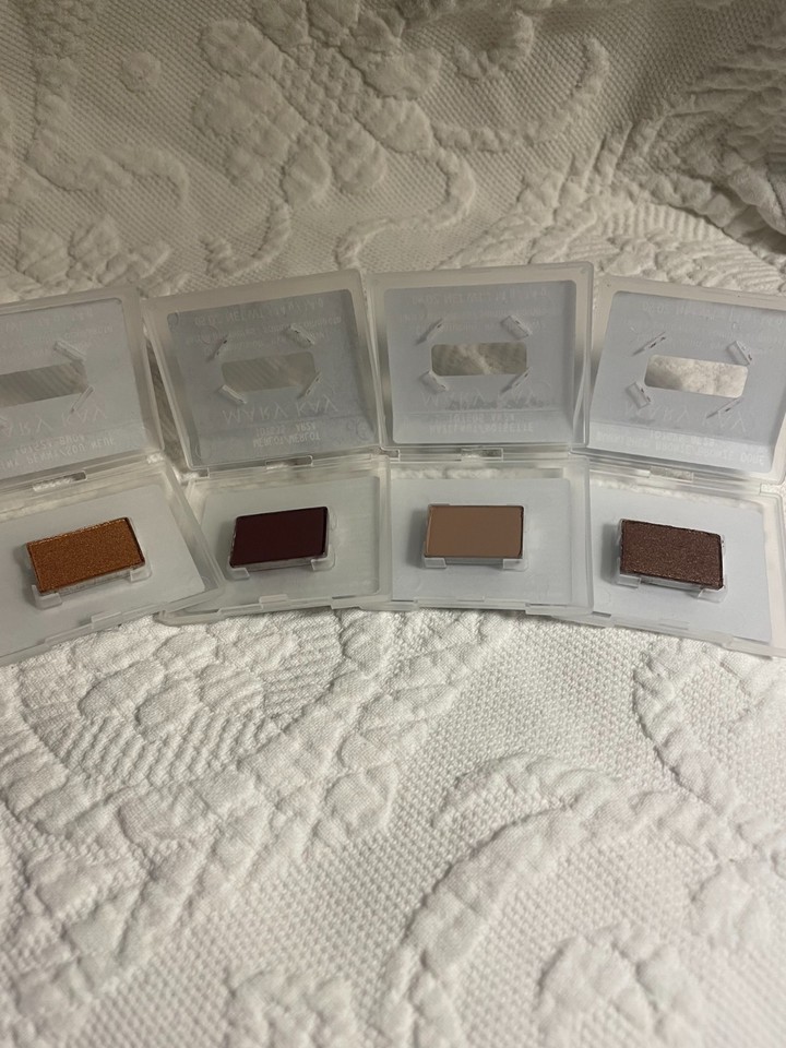 NW MARY KAY CHROMAFUSION EYE SHADOW MERLOT HAZELNUT SHINY PENNY ...