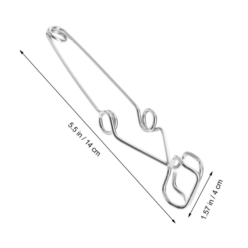 2pcs Metal Test Tube Clip Holders Experimental Test Tube Clamps Tube ...