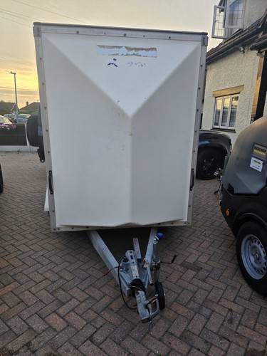 Indespension TWIN AXEL BOX TRAILER | eBay UK