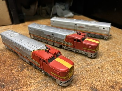 Athearn Blue Box Santa Fe Alco Pa1 A-B-A Set Ho Scale | eBay