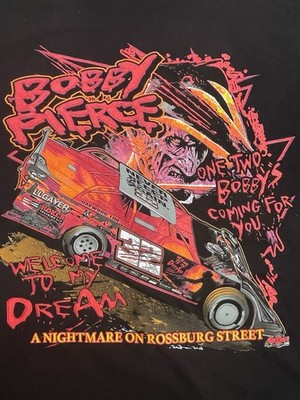 Bobby Pierce Freddy Kruger Nightmare On Rossburg Street T-shirt Mens ...
