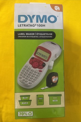 DYMO LetraTag 100H Handheld Label Maker Pink | eBay