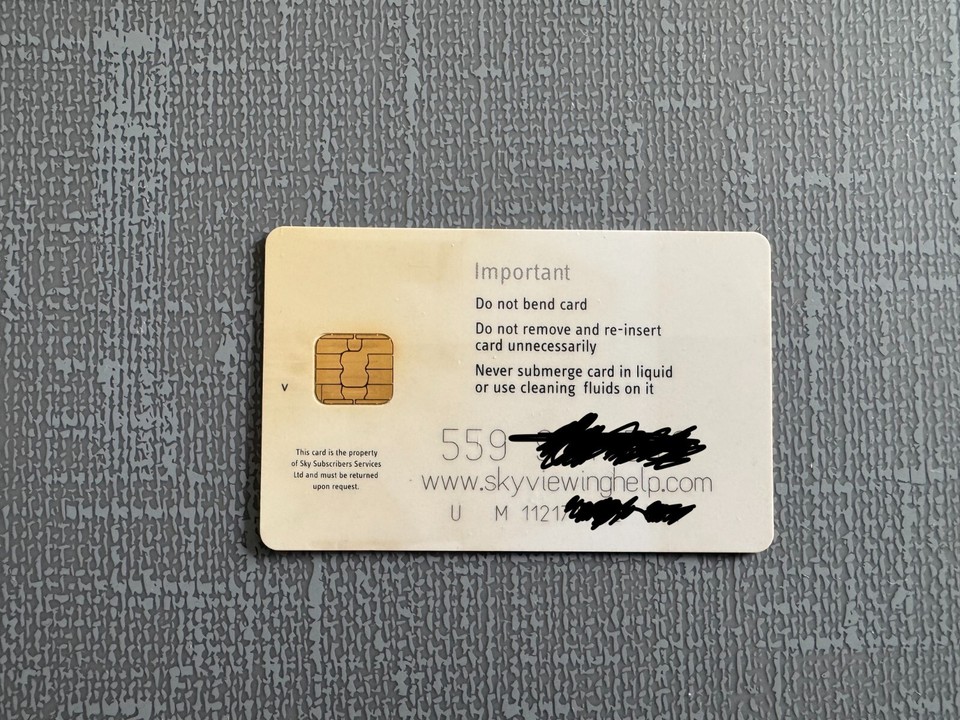 SKY FREESAT TV VIEWING CARD | eBay UK