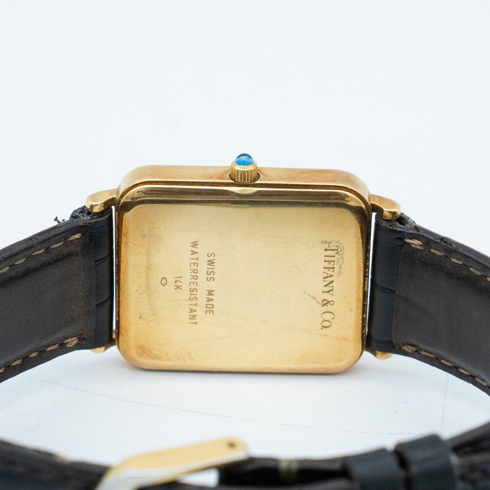 Tiffany & Co Unisex Tank Rectangular watch | eBay