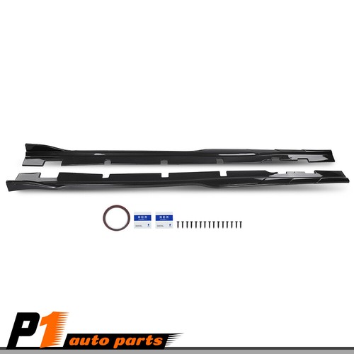 Fit for Charger 15-23 Rocker Panel Carbon Fiber Look Style Side Skirts ...