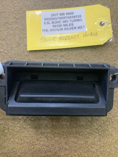 MERCEDES W221 S550 S600 S65 REAR TRUNK LID UNLOCK HANDLE A2217500893 ...