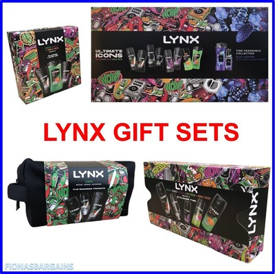 Lynx Gift Box Sets Choose Ultimate Icons Collection Washbag Africa Game ...