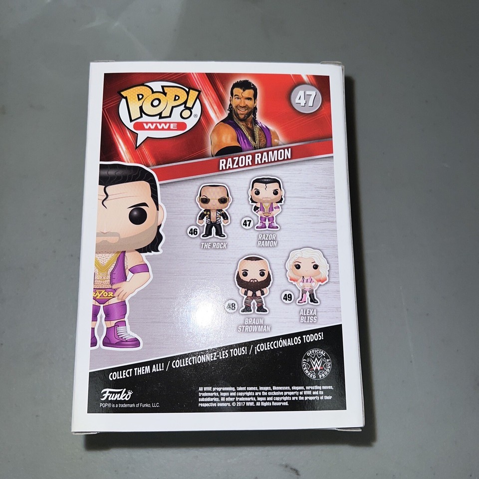 Pop Funko #47 WWE Razor Ramon Chase | eBay