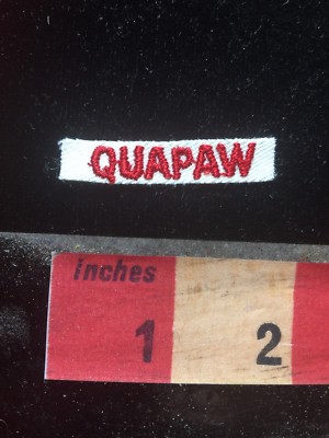 Small Borderless QUAPAW Tab Patch - Native American Indian Theme 75E8 ...