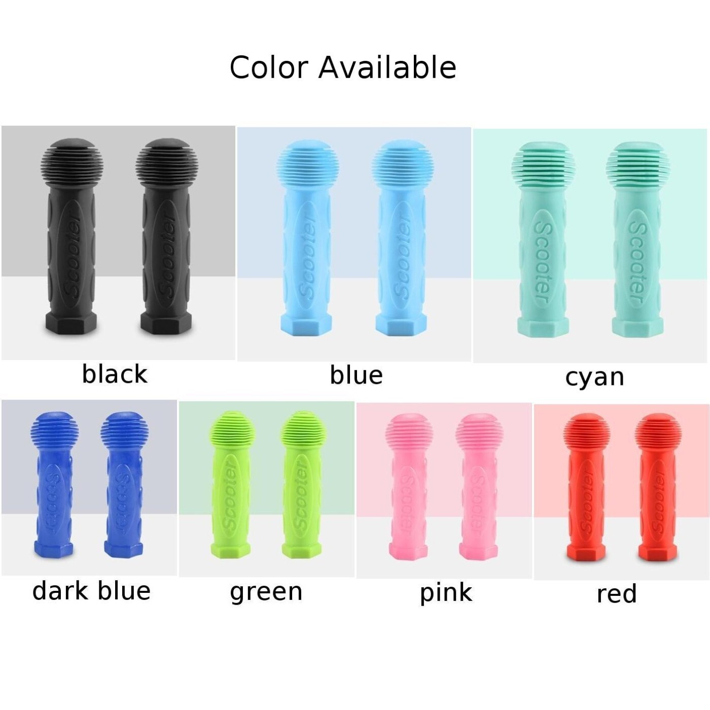 For Kids' Bike and Tricycle Handlebar Grips Various Colors to Choose ...