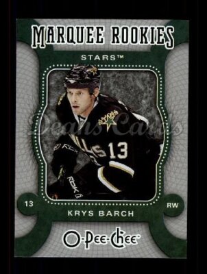 2007 O-Pee-Chee #537 Krys Barch Stars RC 8 - NM/MT | eBay