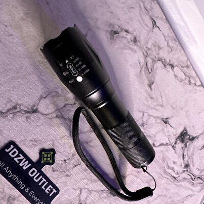 Letmy Ultra Bright Military Grade XML T6 Waterproof Tactical Flashlight ...