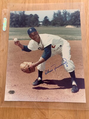 Chico Fernandez D.2016 Authentic Signed 8x10 Photo Brooklyn Dodgers ...