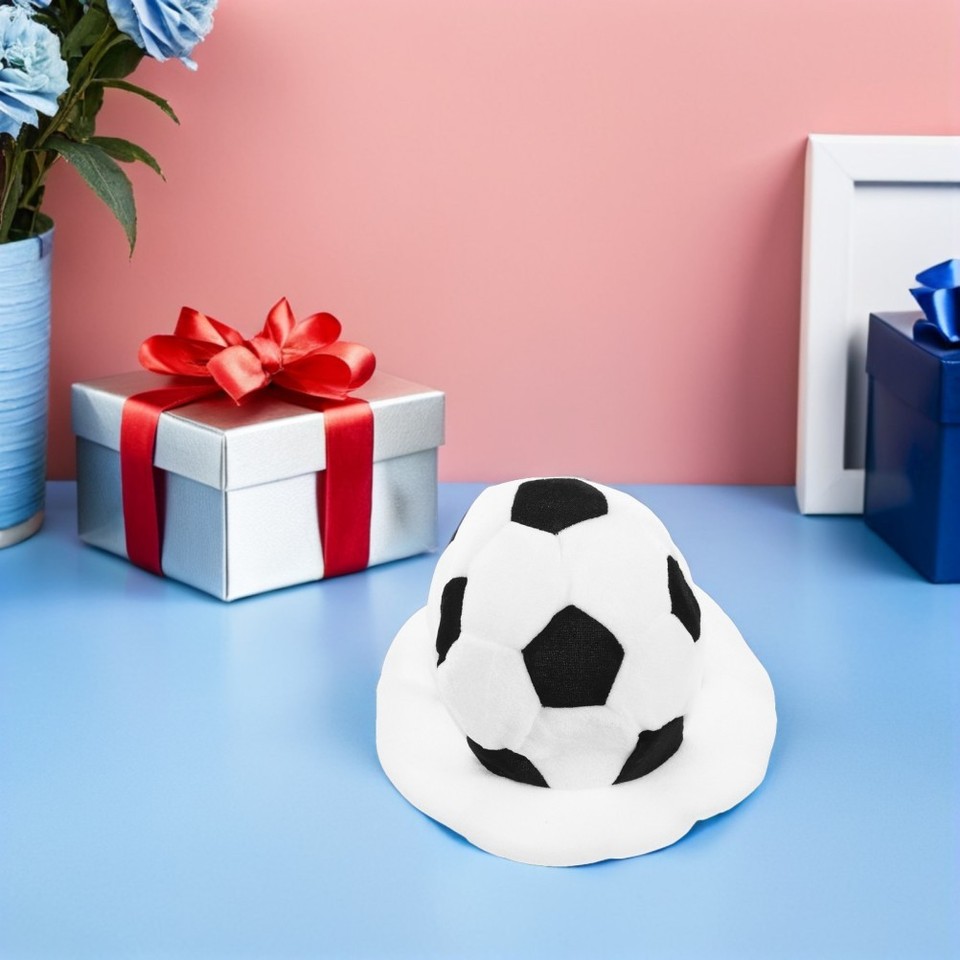 2pcs Soccer Hat: Soccer Headgear Sports Events Party Prop Photo Booth ...