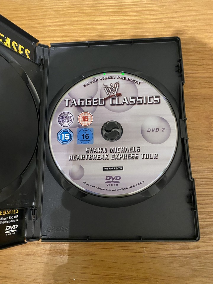 WWE Tagged Classics Shawn Michaels Wrestling dvd WWF | eBay UK