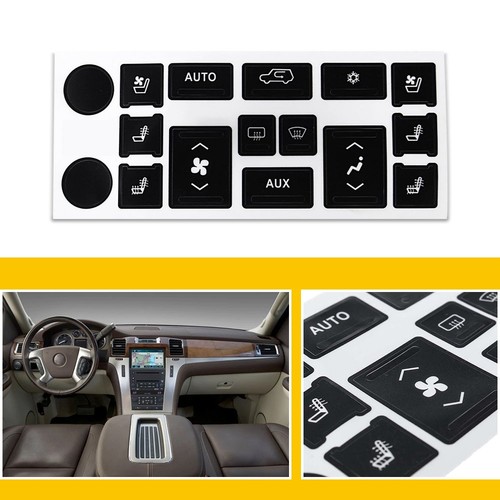 A/C Climate Control Button Dash Repair Decals stickers For 2007-2014 ...