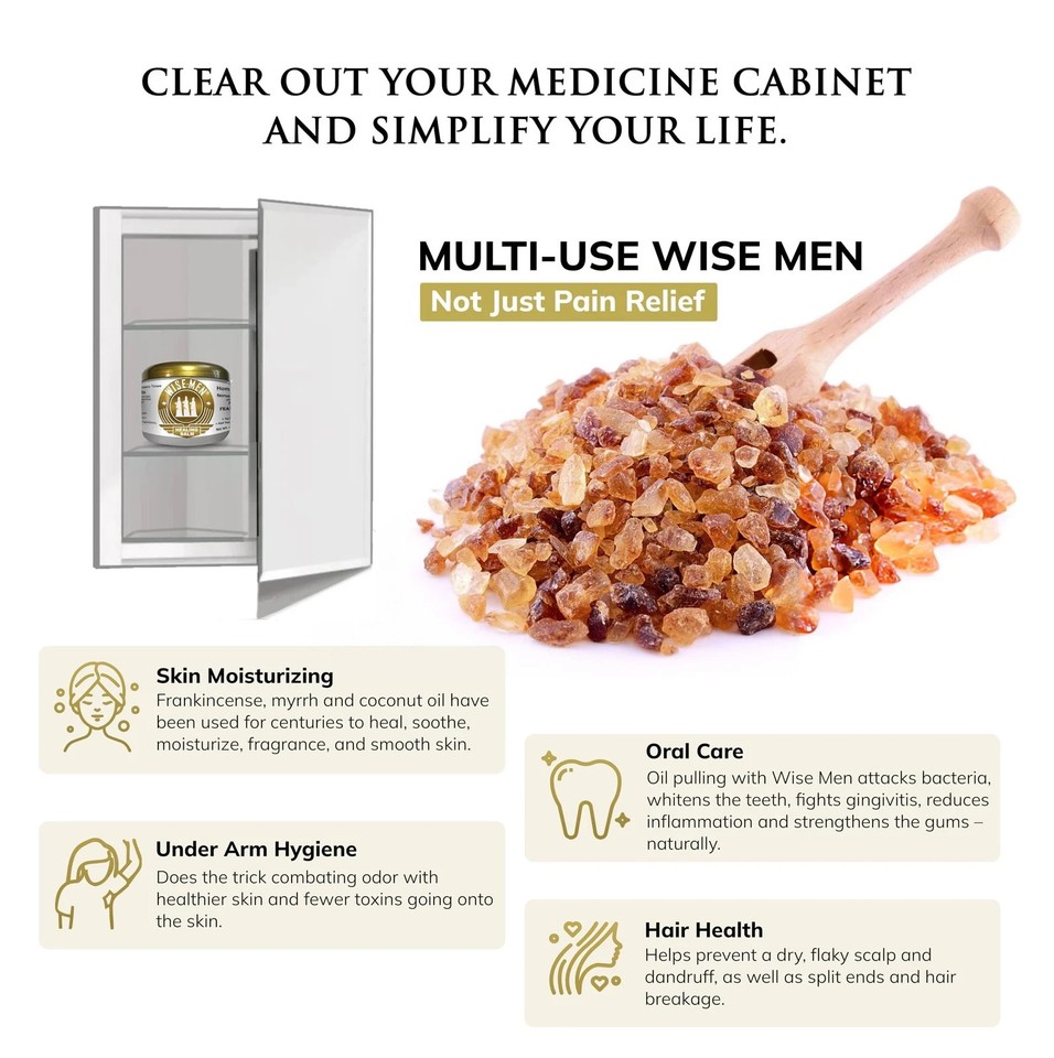 Myrrh Frankincense Balm for Neuropathy Sciatica Nerve Pain Massage ...