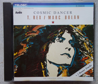 T. Rex / Marc Bolan ‎– Cosmic Dancer CD Teldec 8.26600 ZP with family ...