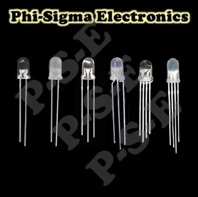 Special LEDs 3mm/5mm : Flashing,Flickering,Bi-Colour,Tri-Colour,Rainbow ...