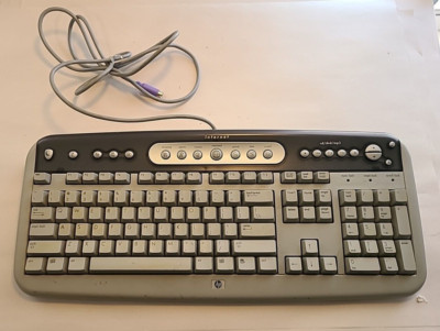 Vintage HP 5187-0341 Model 5181 Wired PS/2 Internet Ready Keyboard | eBay