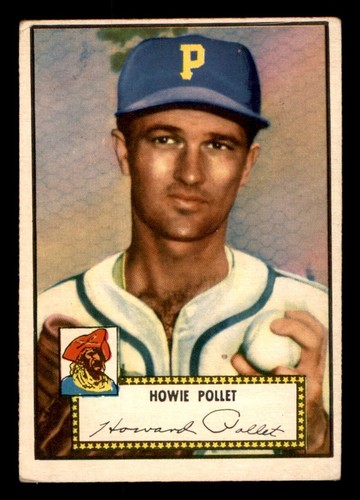 1952 Topps Baseball #63 Howie Pollet VG/EX *h1 | eBay