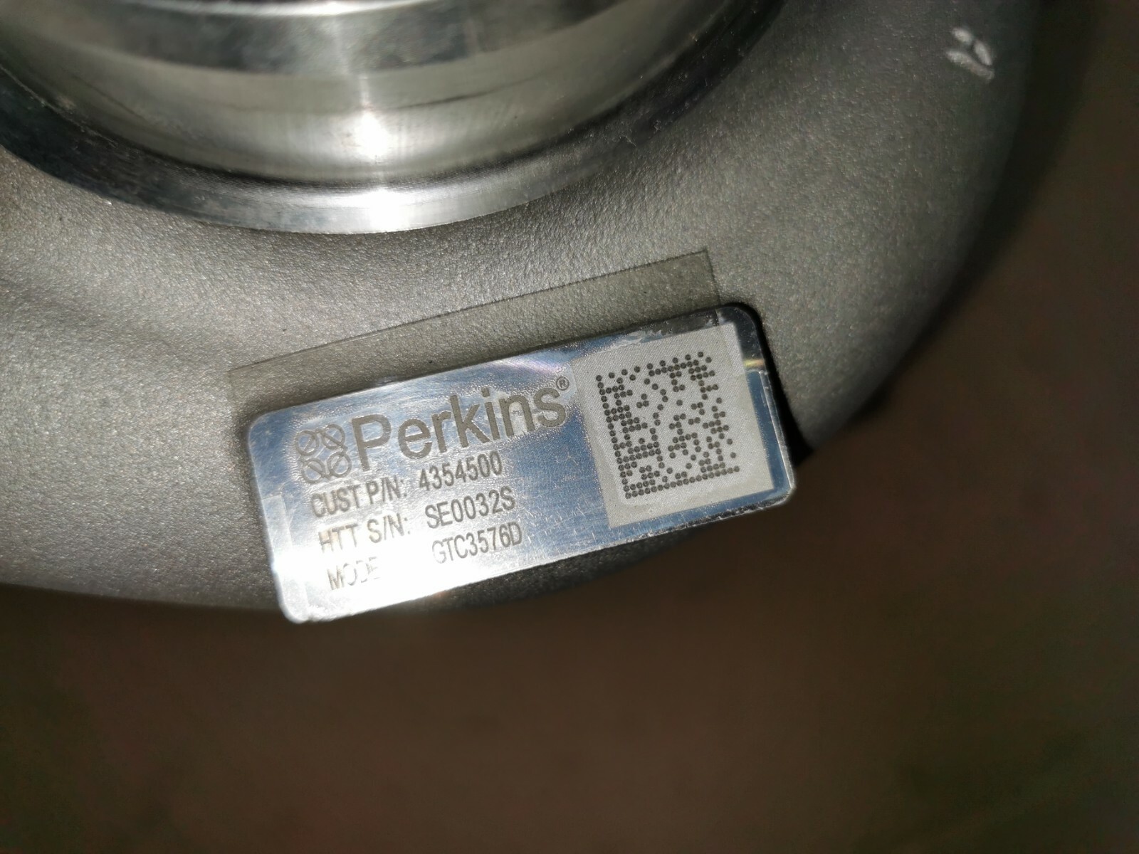 Garrett Turbo Perkins Turbocharger NEW GTC3576D 4354500 | eBay