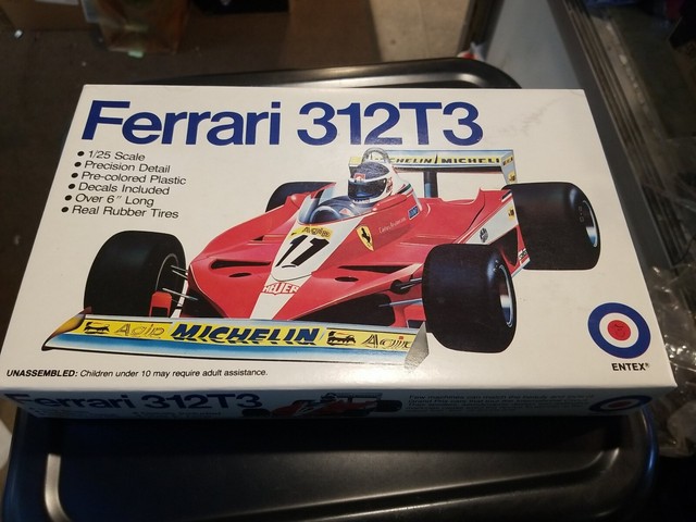Entex F1 1/25 Model Kits Ferrari 312t3 Tyrell Brabham ALFA Wolf Read ...