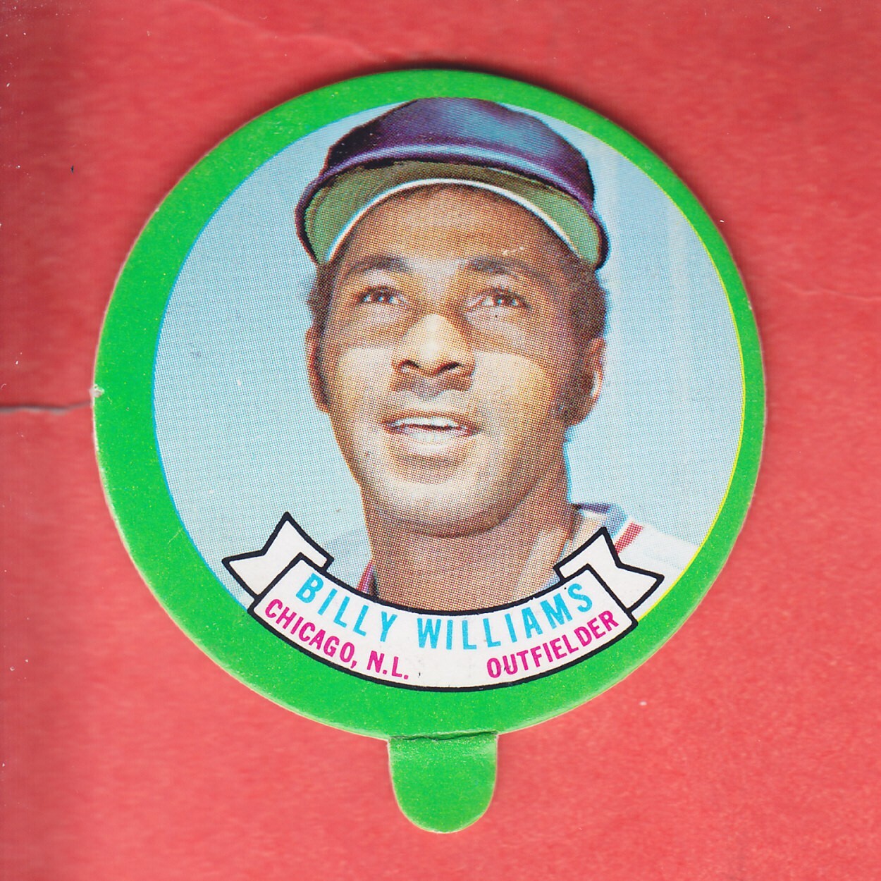 1973 TOPPS CANDY LID BILLY WILLIAMS CUBS HOF | eBay