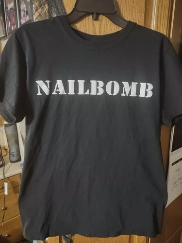 Nailbomb band black T-shirt short sleeve All sizes 1side | eBay