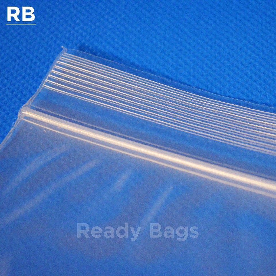 Clear Zip Lock Plastic 2x3" 3x3" 3x4" 4x4" RECLOSABLE Bags 4-Mil ...