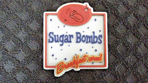 Sugar Bombs Cereal Kitchen Magnet Fallout cosplay Shop Quantum 3 4 76 ...