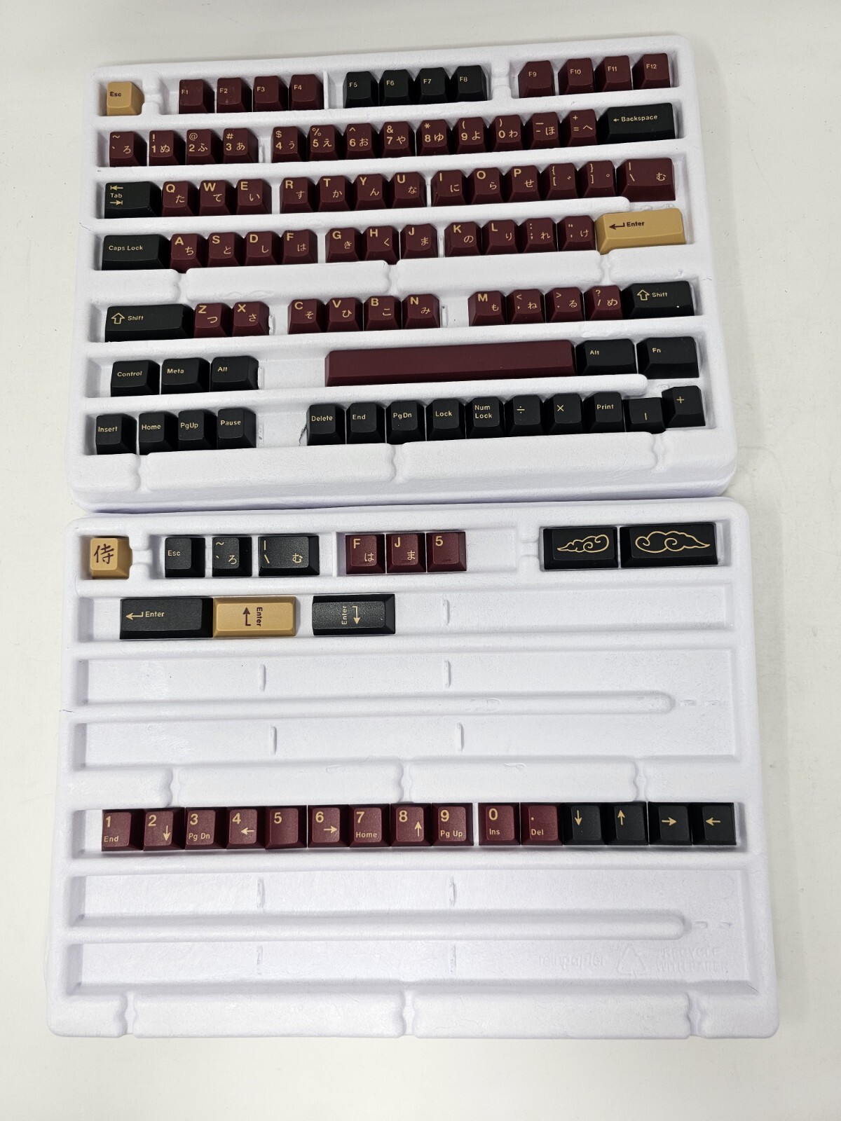 DROP + Redsuns GMK Red Samurai Keycap Set for Tenkeyless Keyboards ...