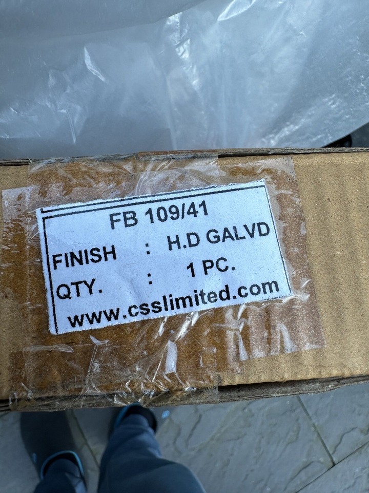 UNISTRUT GUSSET/DELTA BRACKET SINGLE CHANNEL GALVANISED FB109/41 215mm ...