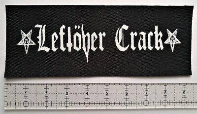 LEFTOVER CRACK Patch - Punk Crust Choking Victim Star Hipsters Citizen ...