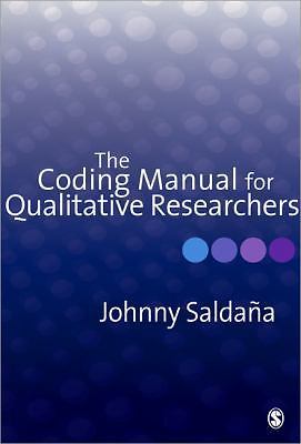 Coding Manual for Qualitative Researchers by Johnny Saldana (2009 ...
